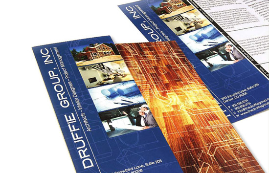 Folded Color Brochure Printing | ImageKrafters